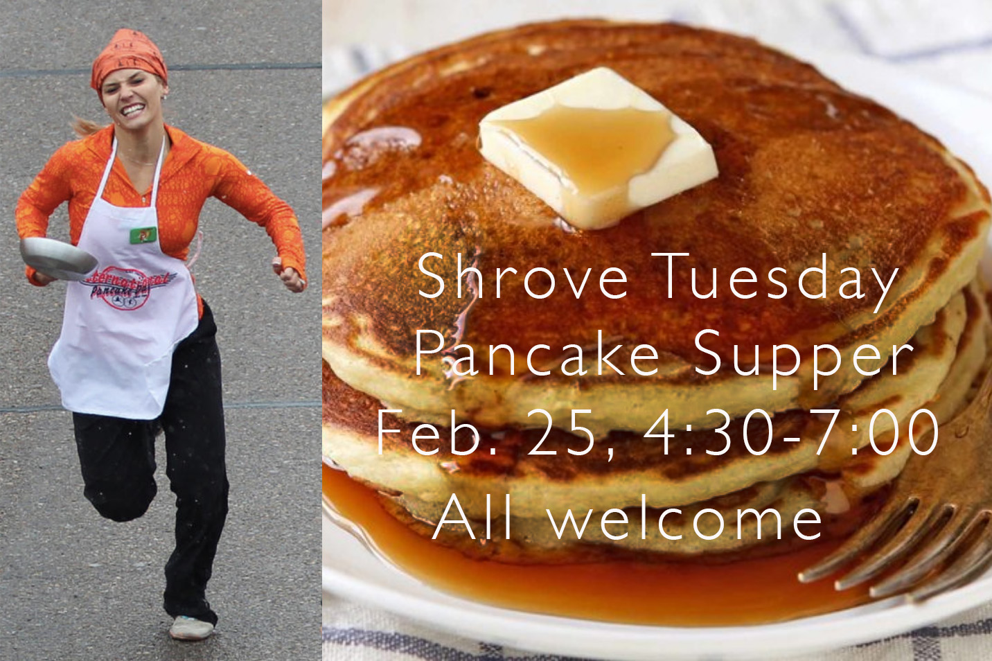Trinity Annual Pancake Supper 2024